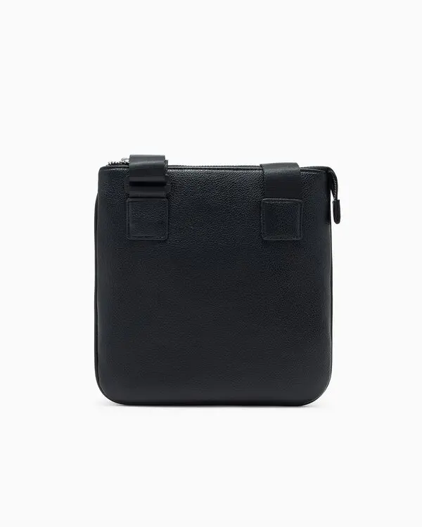 Armani Exchange Crossbody Bag With A Front Zip Pocket And Adjustable Strap