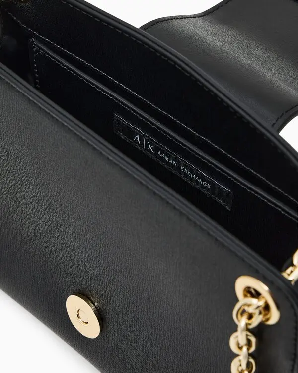 Armani Exchange Zebra Mini Bag - Black