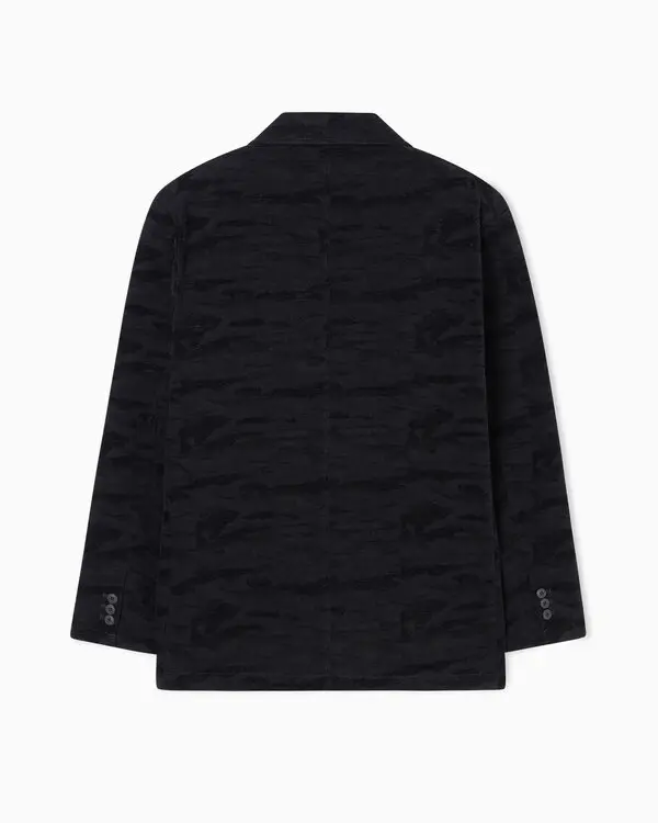 Armani Exchange Jacquard Denim Jacket