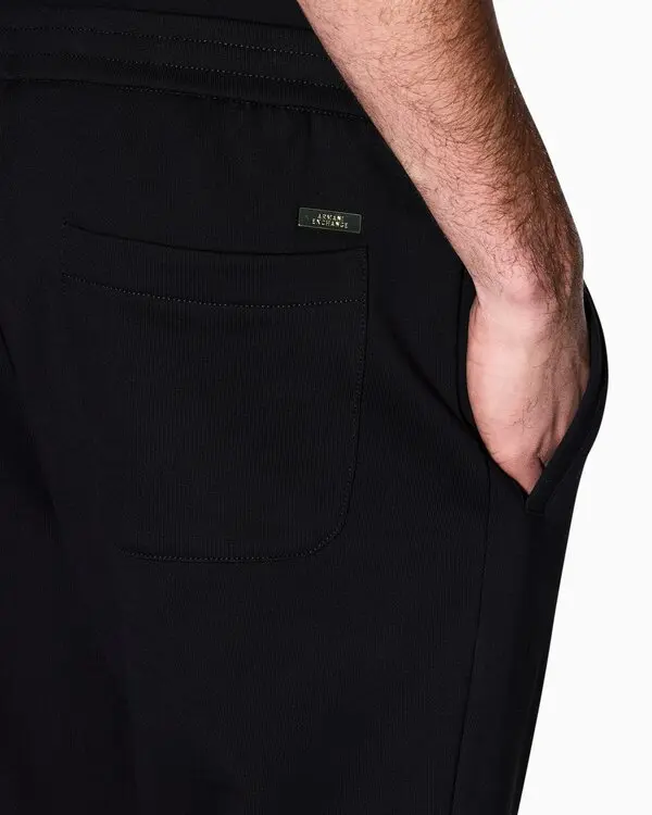 Armani Exchange French Terry Cotton Joggers