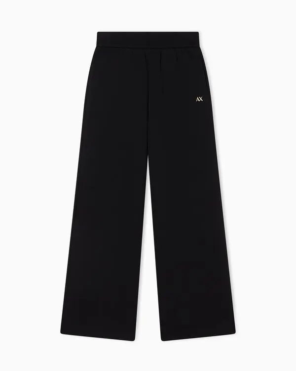 Armani Exchange Jogger Trousers In Bonded Fabric