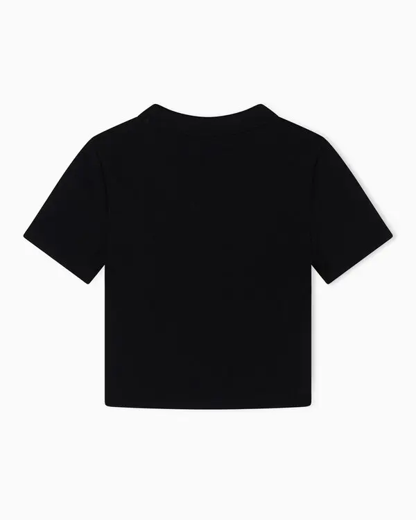Armani Exchange Cropped T-shirt With Logo