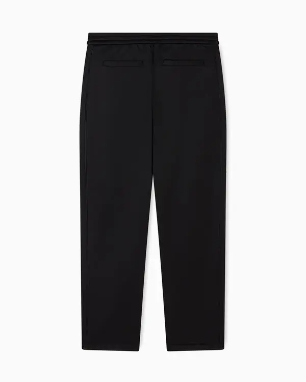 Armani Exchange Jogger Pants With Metal Logo