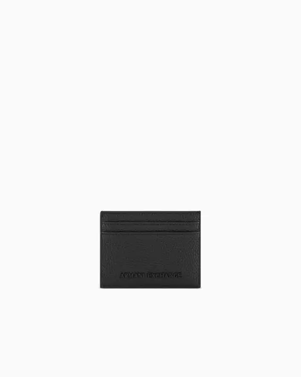 Armani Exchange Smooth Texture Card Holder
