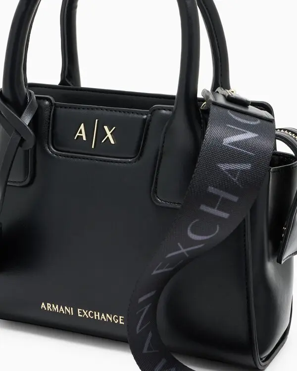Armani Exchange Handbag With Shoulder Strap And Logo