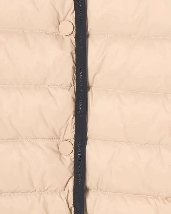 Armani Exchange Short Down Jacket With Quilted Hood