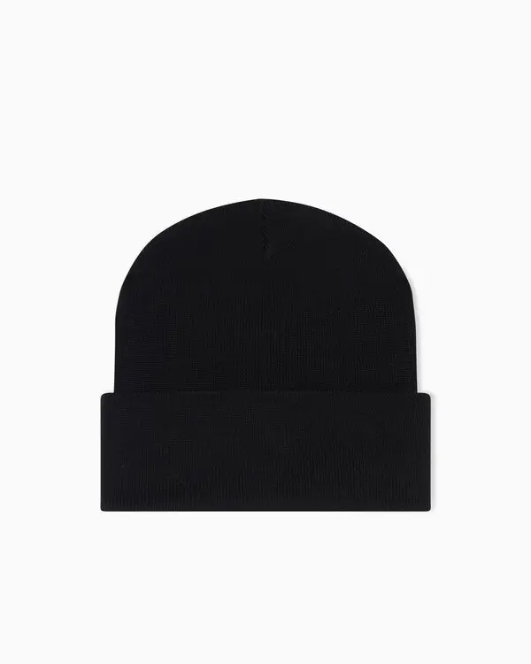 Armani Exchange Cuffed Beanie Hat
