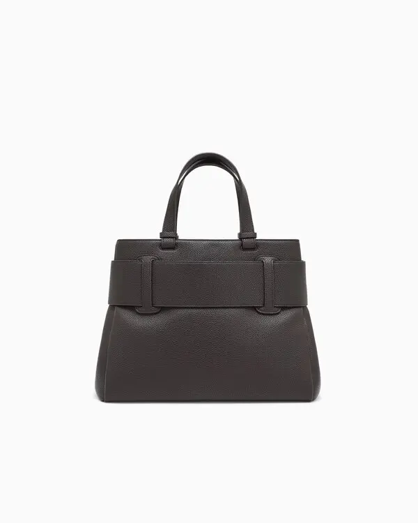 Armani Exchange Textured Shopper Bag - Brown