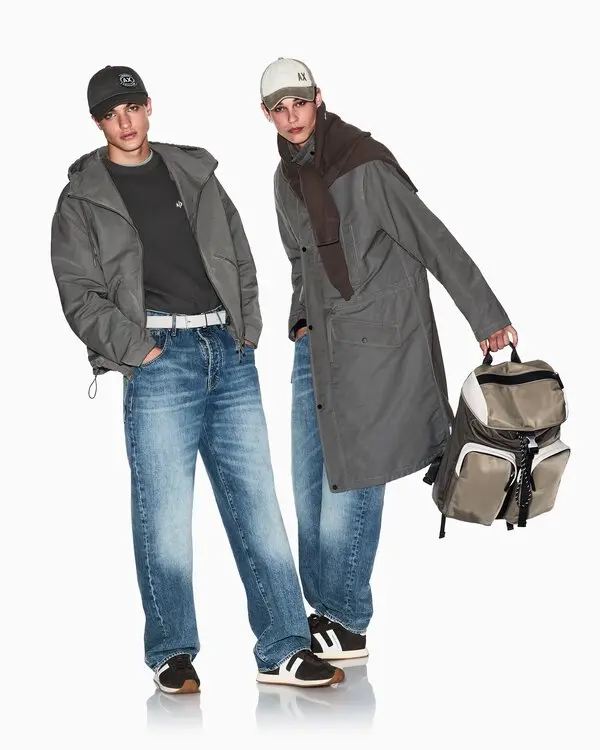 Armani Exchange Technical Fabric Windbreakers