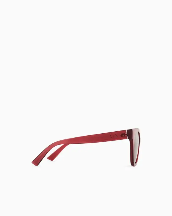 Armani Exchange Cat Eye Sunglasses - Red