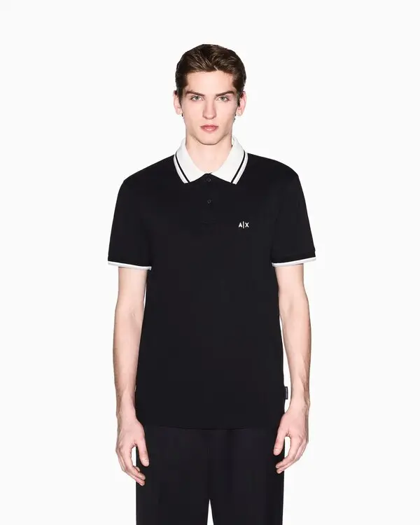 Armani Exchange Cotton Polo Shirt