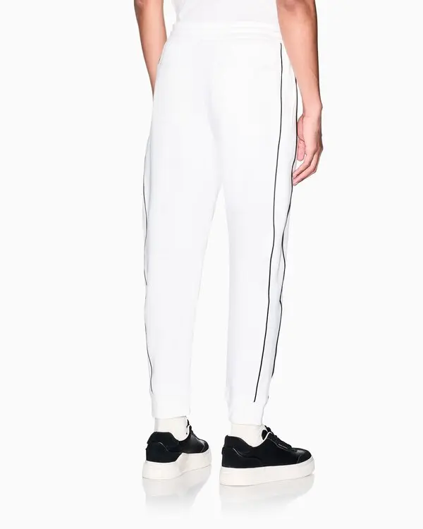 Armani Exchange Interlock Trousers - White