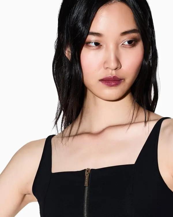 Armani Exchange Ottoman Top With Zip