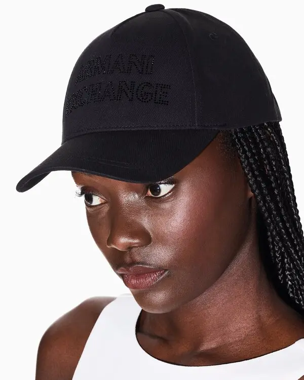 Armani Exchange Cap With Visor And Logo