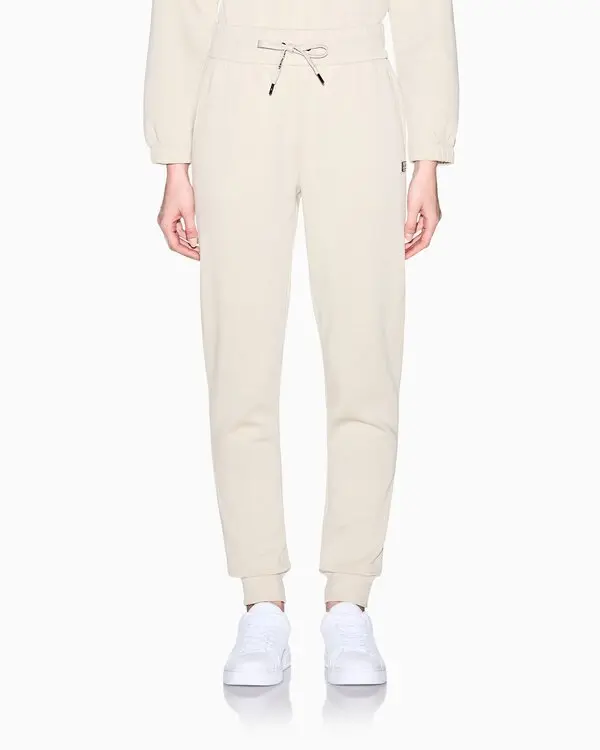 Armani Exchange Bi-material Stretch Cotton Sports Trousers