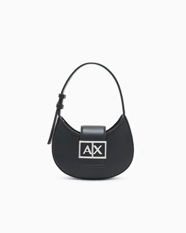Armani Exchange Mini Bag With An Outside Coating - Black