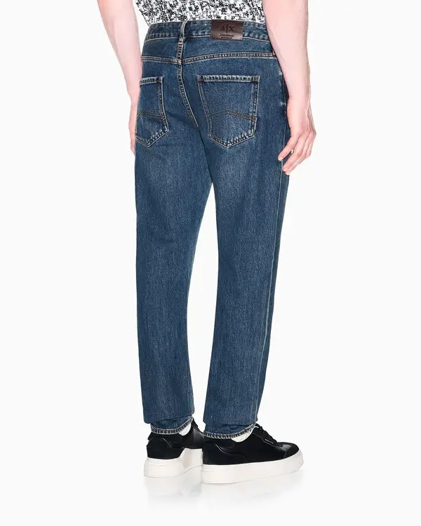 Armani Exchange Slim Fit Delavé Comfort Denim Jeans