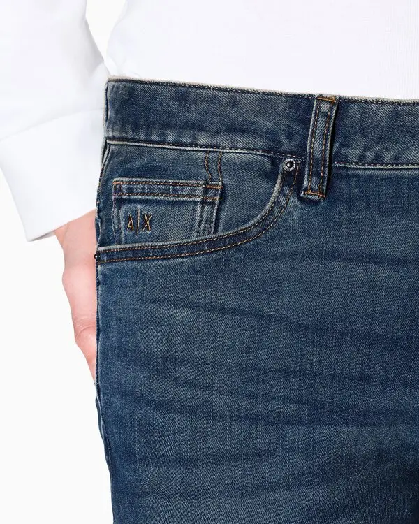 Armani Exchange Slim Fit Comfort Denim Jeans