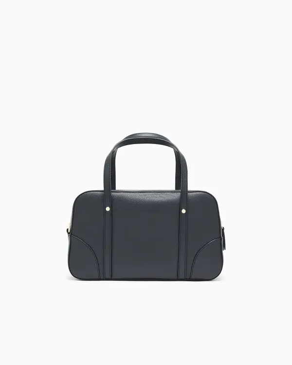 Armani Exchange Top Handle Bag With Structured Silhouette