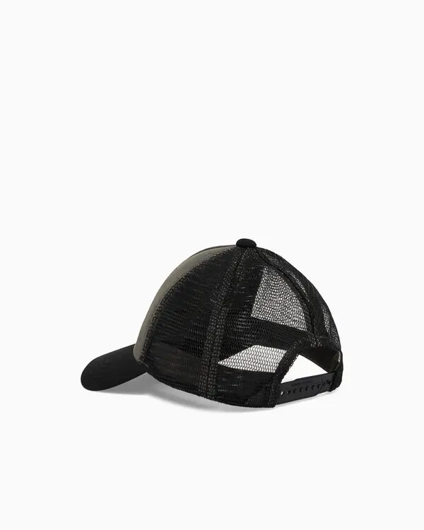 Armani Exchange Classic And Versatile Cotton Twill Cap - Green