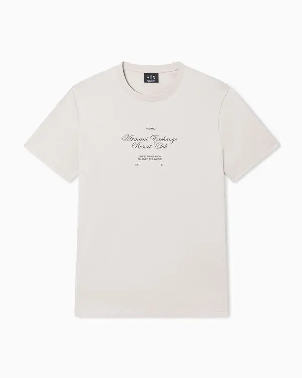 Armani Exchange Regular-fit Cotton Jersey T-shirt
