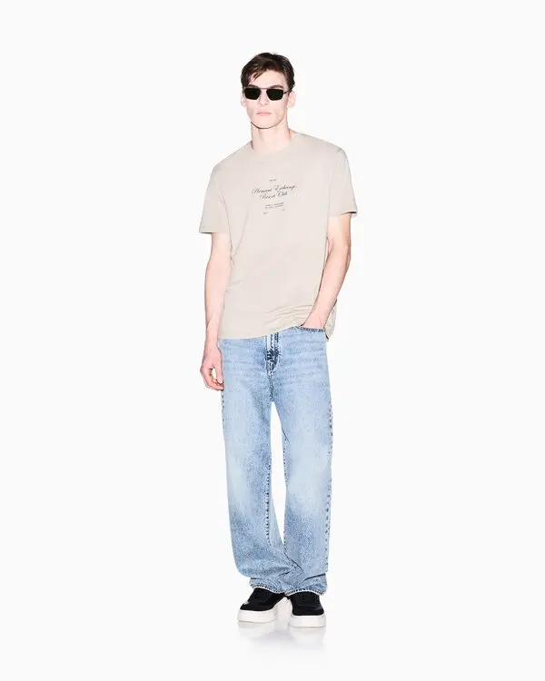 Armani Exchange Regular-fit Cotton Jersey T-shirt