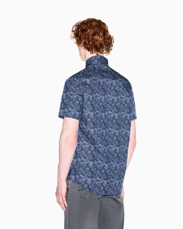 Armani Exchange Oversized Cotton Shirt