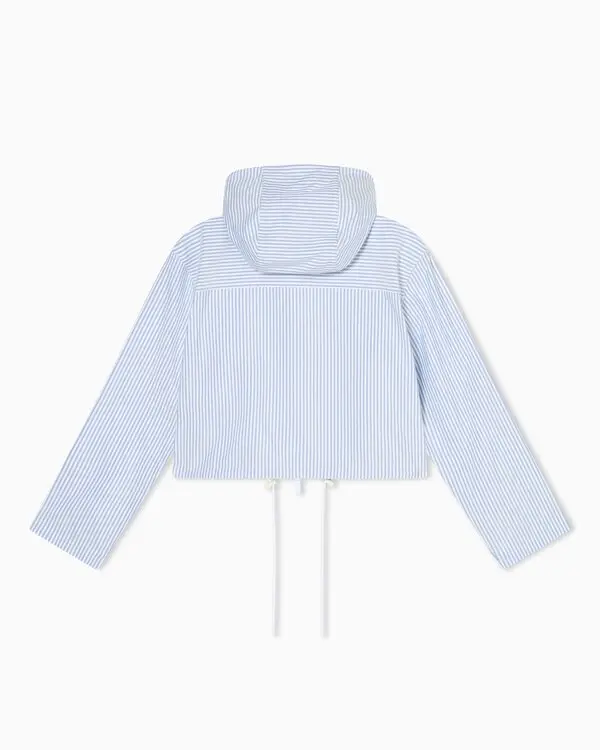 Armani Exchange Oversize Vertical Striped Blouson