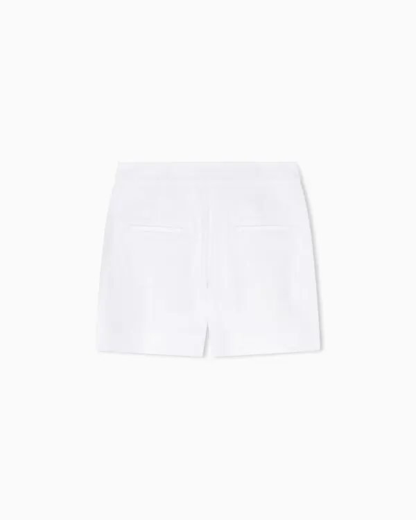 Armani Exchange Linen Twill Shorts