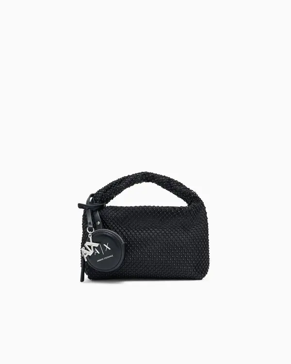 Armani Exchange Textured Mini Crossbody Bag