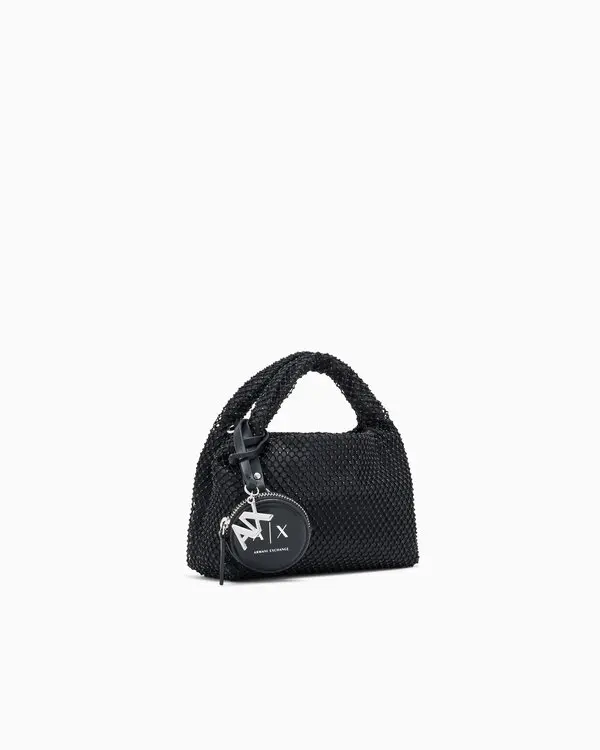 Armani Exchange Textured Mini Crossbody Bag