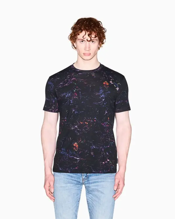 Armani Exchange Regular Fit T-shirt In Cotton Jersey