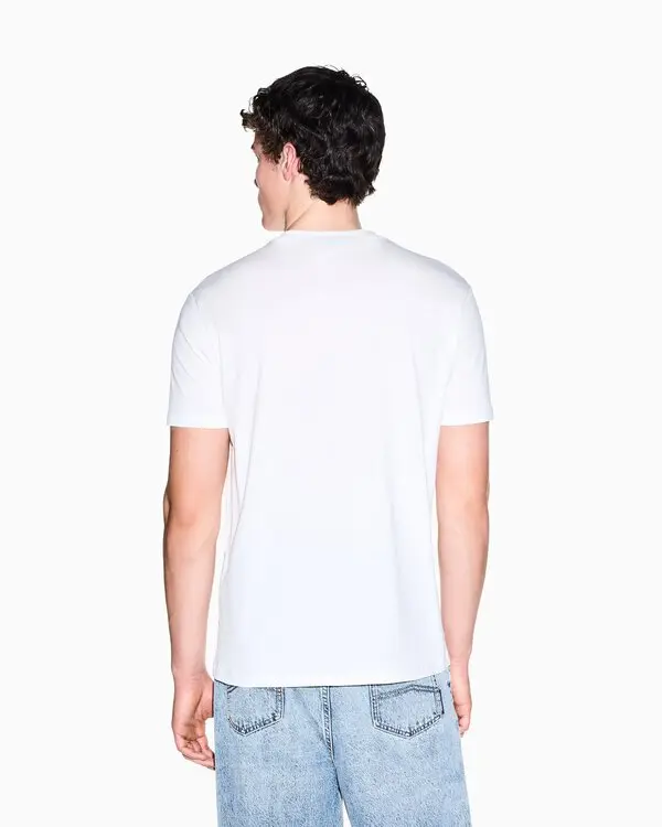 Armani Exchange Regular Fit T-shirt In Classic Cotton Jersey
