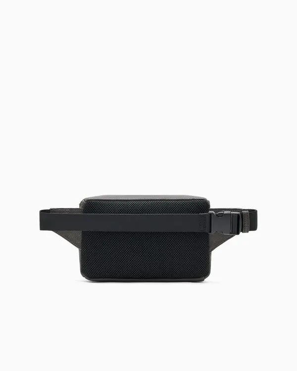 Armani Exchange Belt Bag With Logo Detail - Brown
