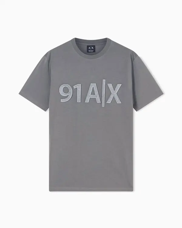 Armani Exchange Regular Fit T-shirt In Cotton Jersey