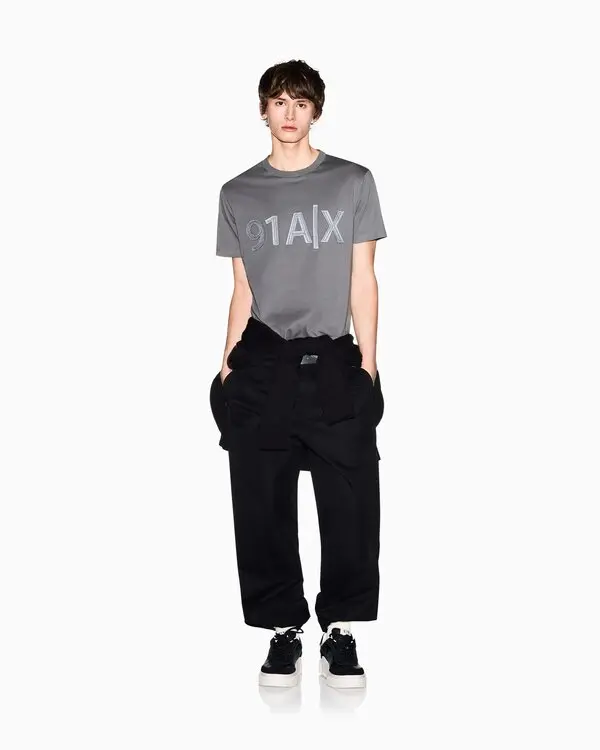 Armani Exchange Regular Fit T-shirt In Cotton Jersey