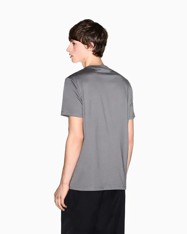 Armani Exchange Regular Fit T-shirt In Cotton Jersey