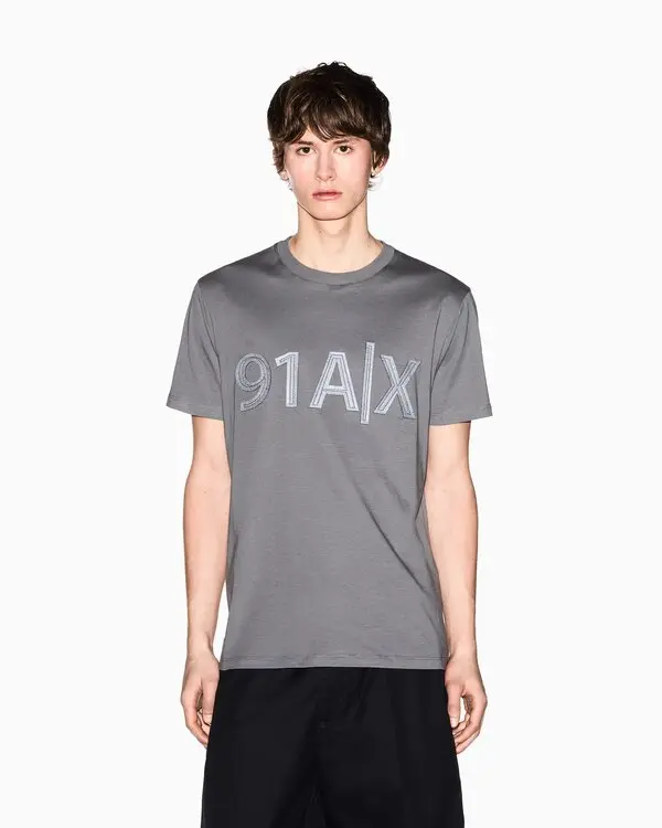 Armani Exchange Regular Fit T-shirt In Cotton Jersey