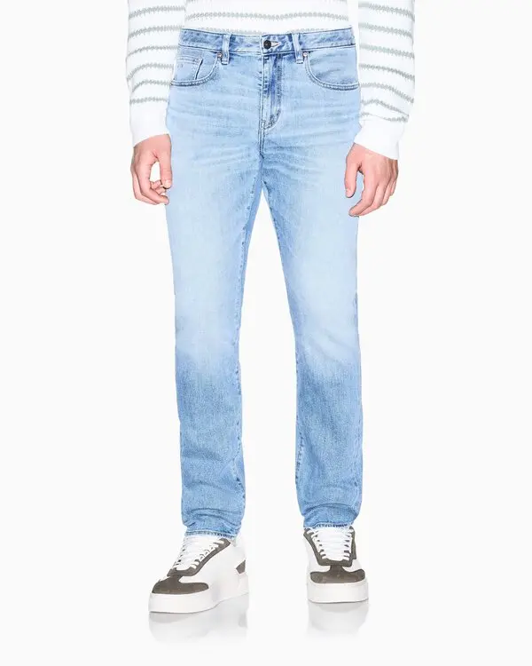 Armani Exchange Vintage Stretch Denim Skinny Jeans