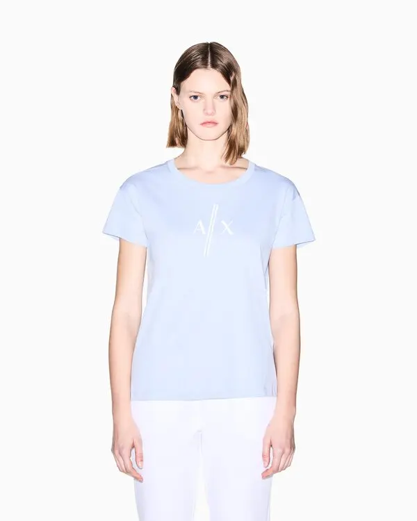 Armani Exchange Relaxed Fit T-shirt In Iconic Cotton Jersey