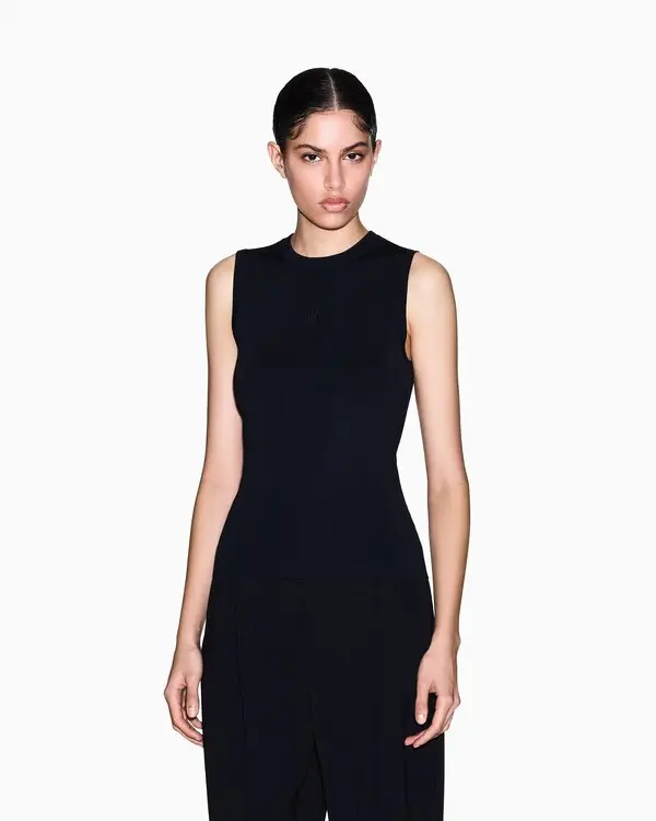 Armani Exchange Recycled Viscose Top