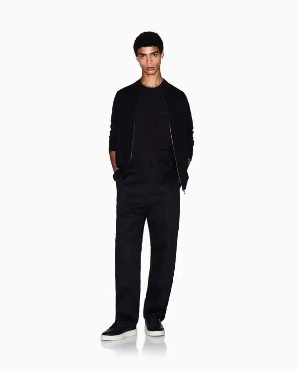 Armani Exchange Zip-up Cardigan