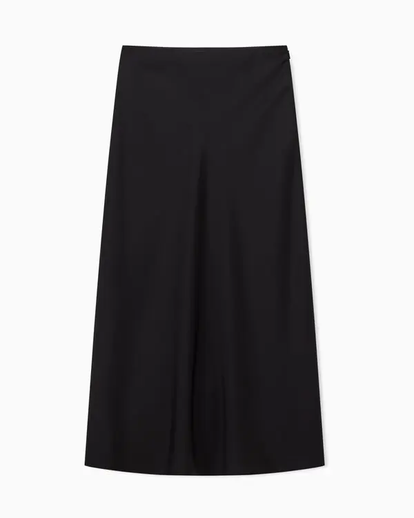 Armani Exchange Longuette Skirt With Pleat