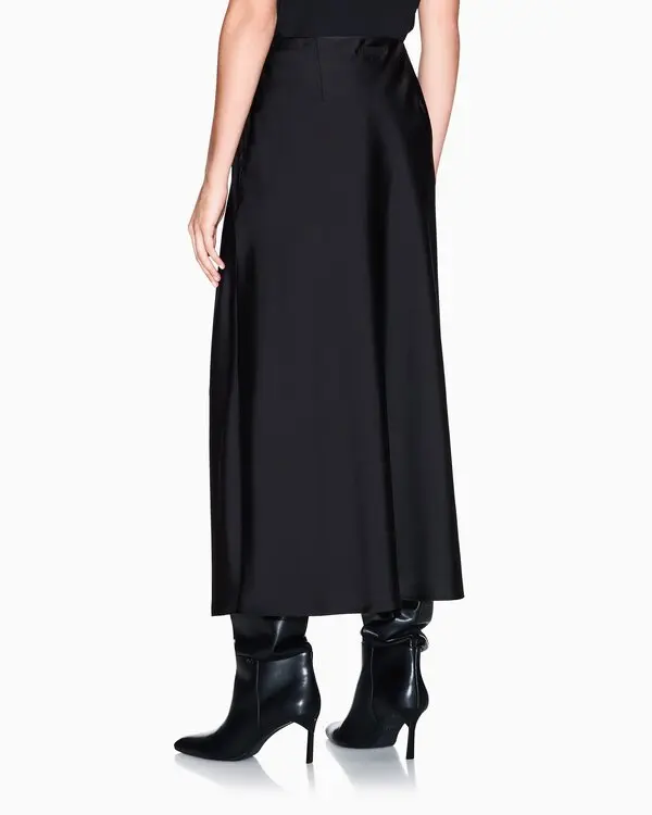 Armani Exchange Longuette Skirt With Pleat