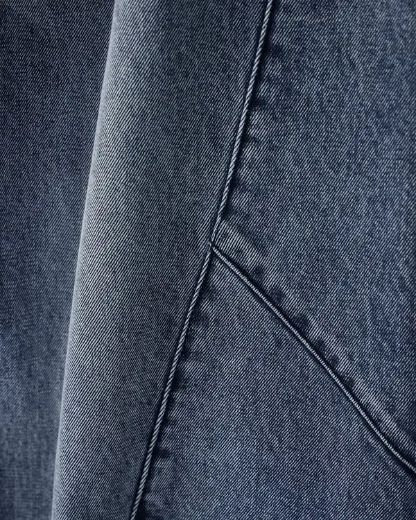 Armani Exchange Oversized Fit 5-pocket Pants In Rigid Cotton Denim