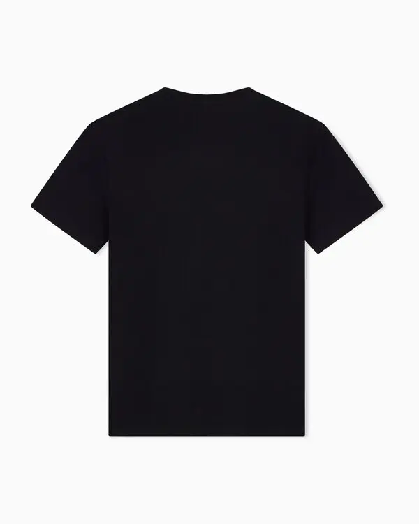 Armani Exchange T-shirt Slim-fit In Cotton Jersey - Black