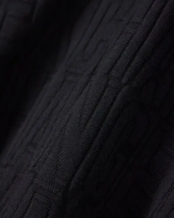 Armani Exchange Pullover In A Viscose Blend - Black