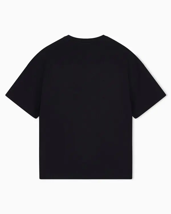 Armani Exchange Oversize T-shirt In Cotton Jersey