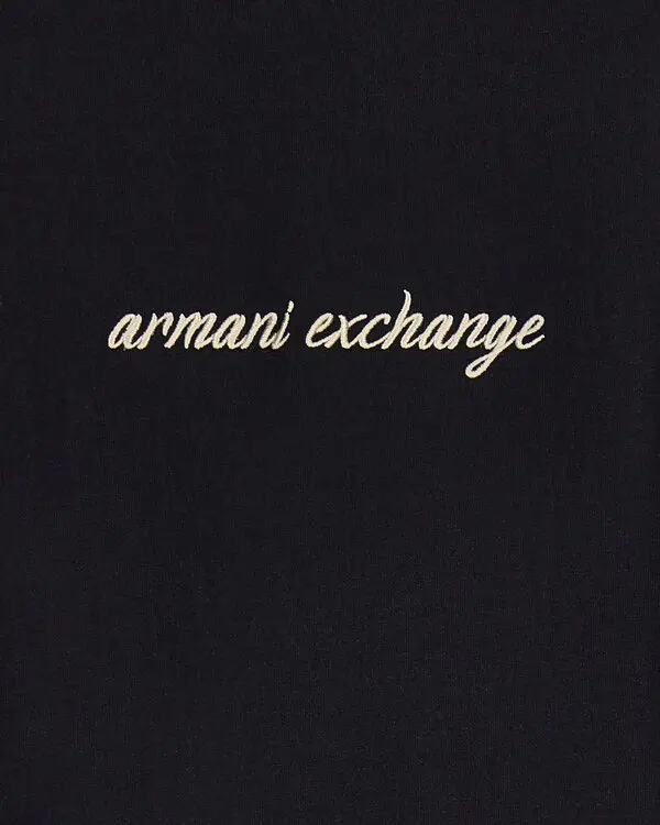 Armani Exchange Oversize T-shirt In Cotton Jersey