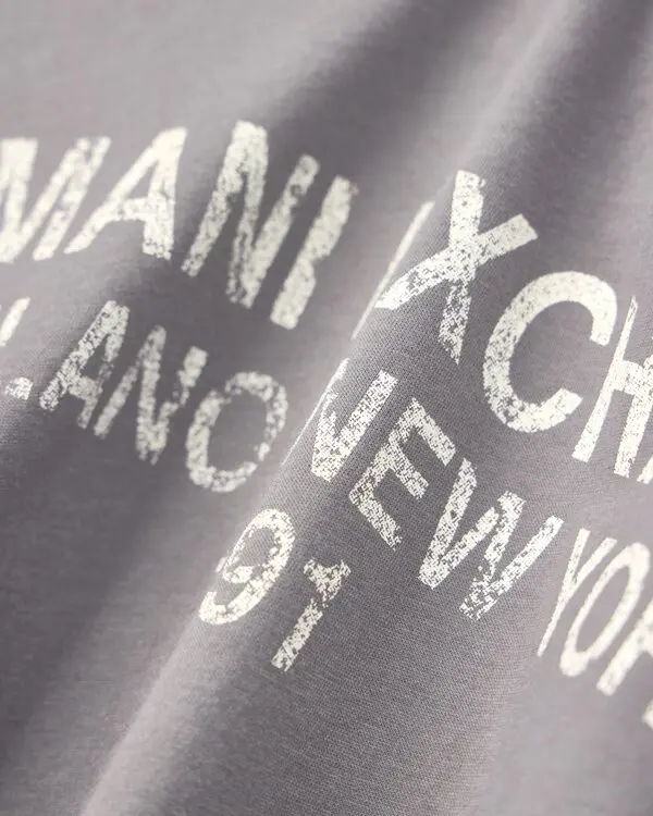 Armani Exchange Regular T-shirt In Cotton Jersey